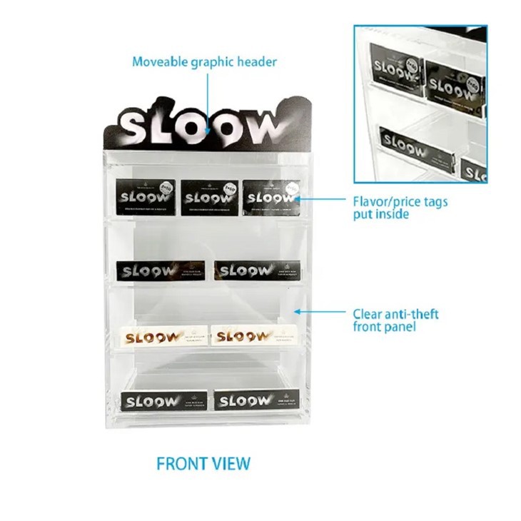 China Customized Acrylic Vape Display Case Manufacturers Suppliers Factory